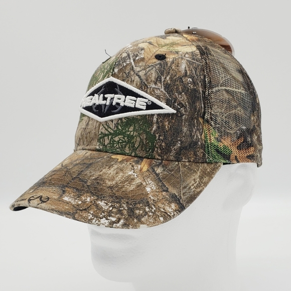 Realtree | Accessories | Realtree Logo Camo Mesh Hat | Poshmark